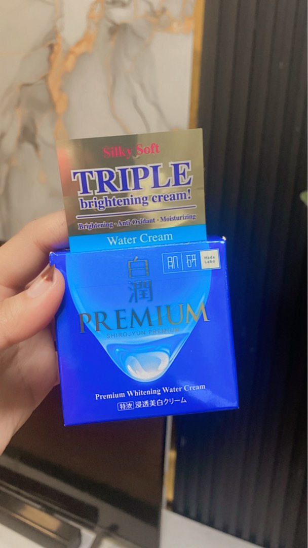 Hada labo triple brightening cream, Beauty & Personal Care, Face, Face ...