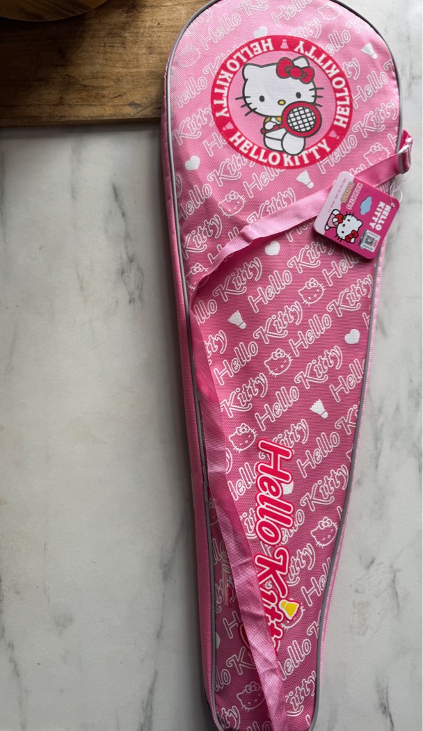 Hello Kitty Badminton Rackets, Sports Equipment, Sports & Games, Racket ...