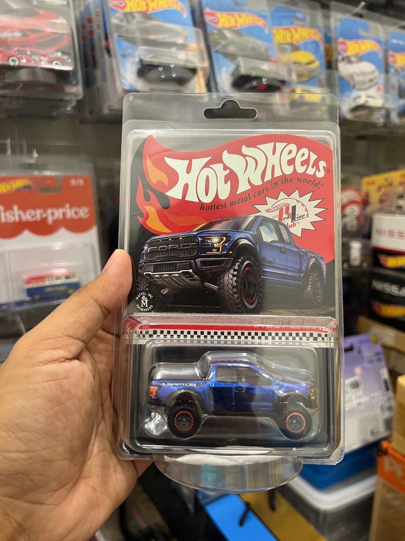 Hotwheels Rlc Raptor Blue, Hobbies & Toys, Toys & Games on Carousell