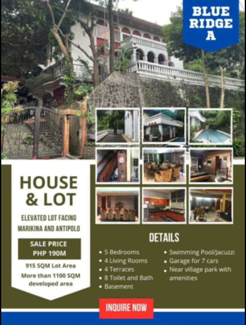 House and Lot Blue Ridge A QC - For Sale, Property, For Sale, House ...