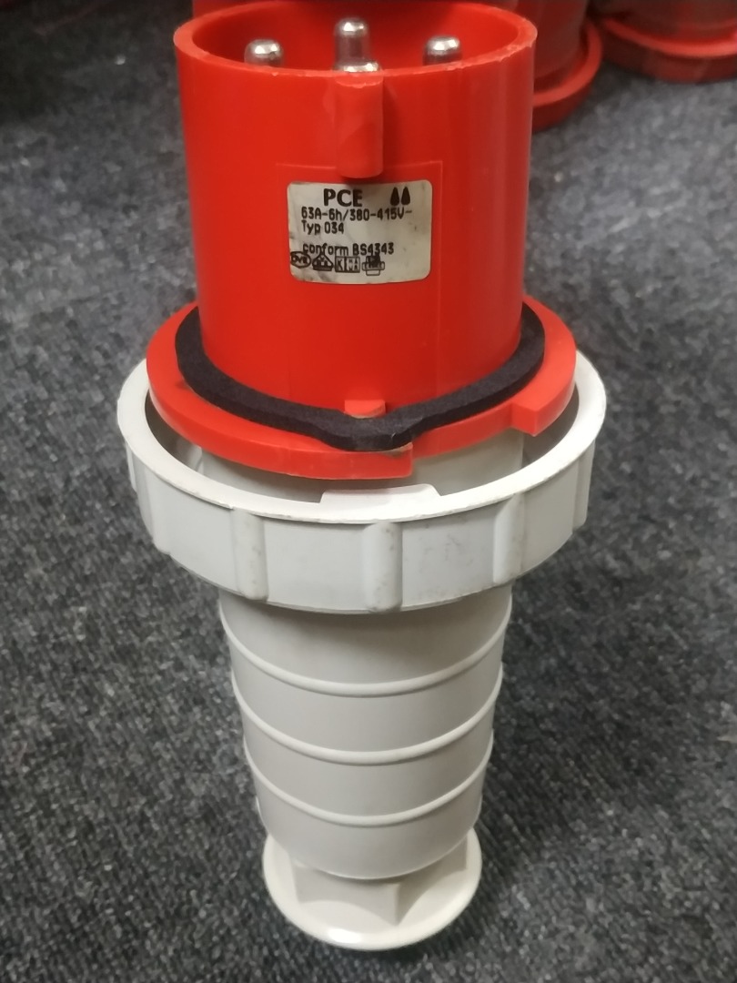Industrial weatherproof plug socket connector, TV & Home Appliances ...