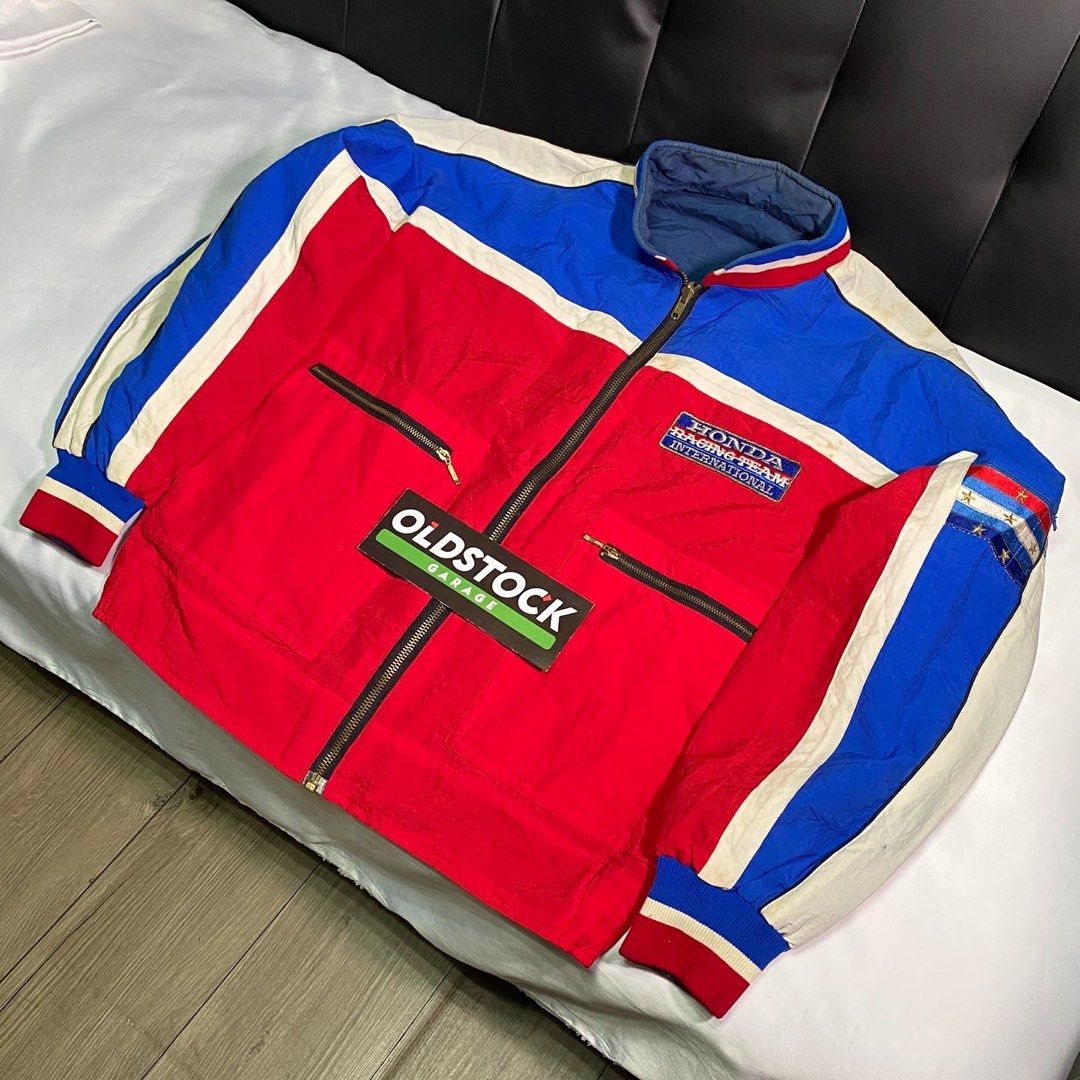 Jacket Racing Vintage Honda Racing Team International Original Langka ...