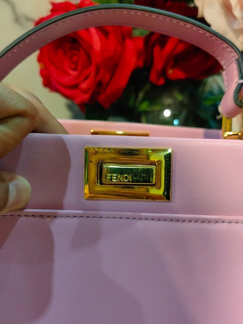 Japan Surplus FF pink bag 2 way, Luxury, Bags & Wallets on Carousell