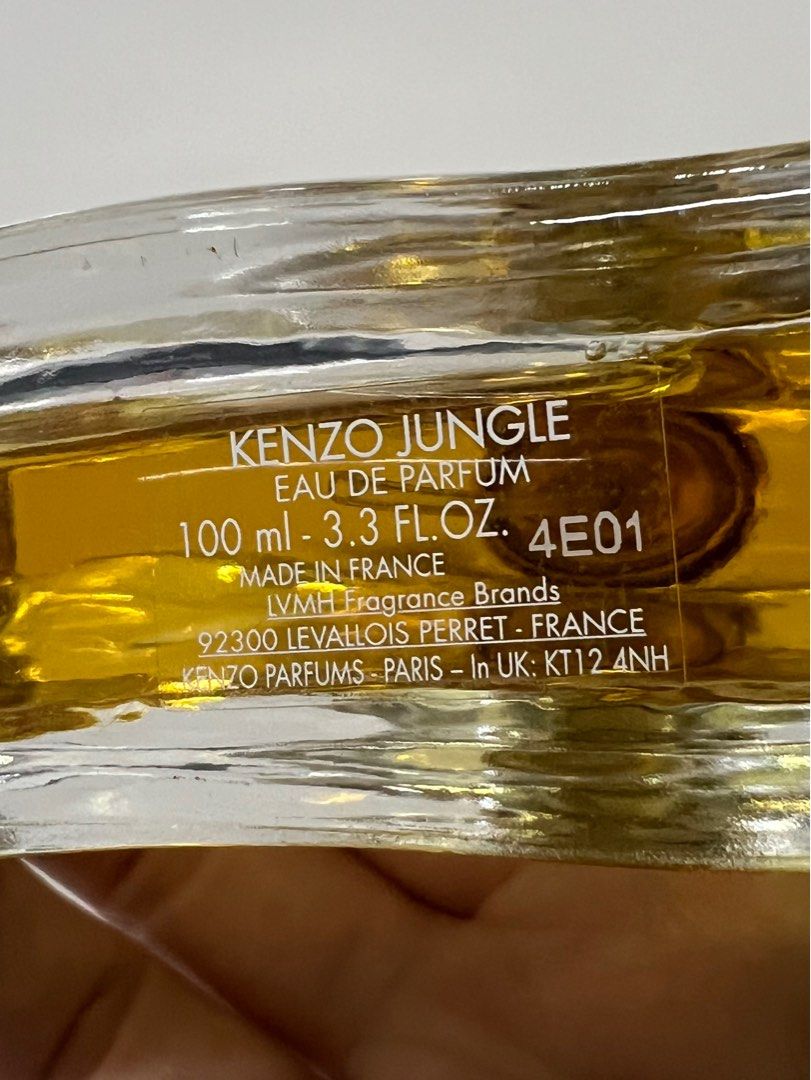 Kenzo Jungle EDP 100ml Perfume, Beauty & Personal Care, Fragrance ...
