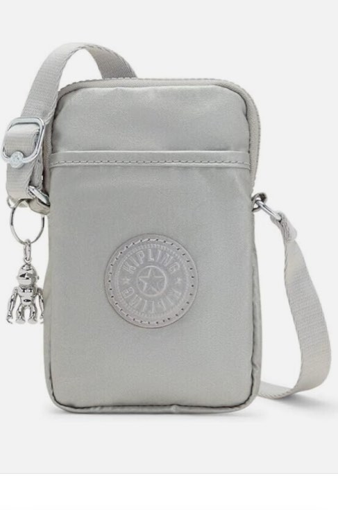 Kipling Tally in Dynamic Silver, Women's Fashion, Bags & Wallets, Cross ...