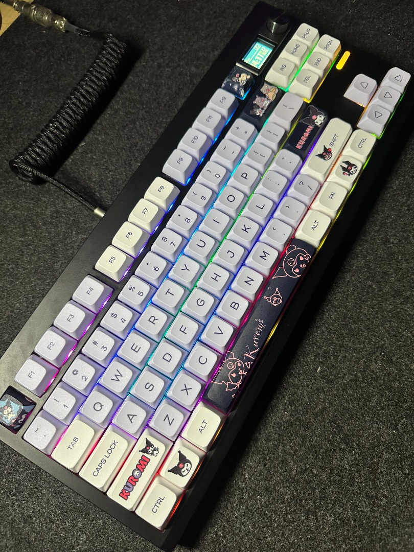 [KUROMI] GMK87 Wireless Custom Mechanical Keyboard, Computers & Tech ...