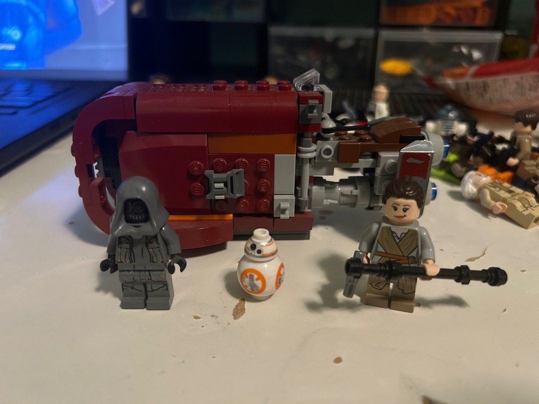 Lego Star Wars Rey Speeder 75099, Hobbies & Toys, Toys & Games on Carousell