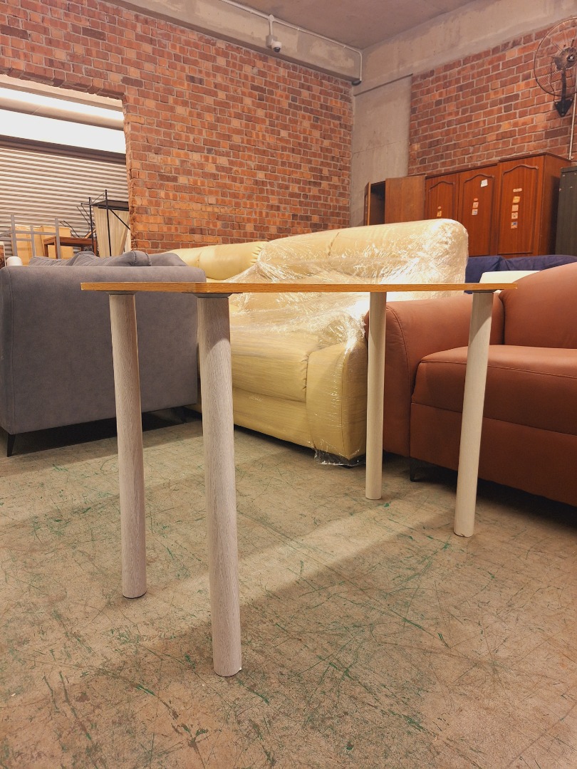 Light Wooden Study Table | Meja Belajar Kayu Ringan, Furniture & Home ...