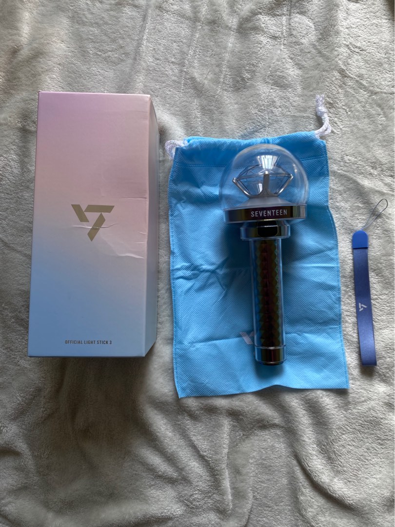 Lightstick seventeen V3 caratbong, Serba Serbi, Others di Carousell