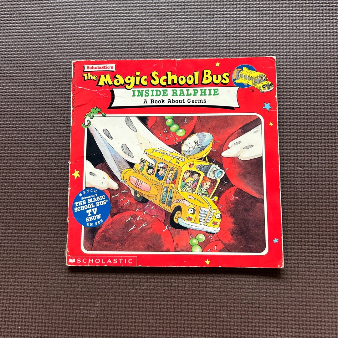 Magic School Bus A Book about Germs, Hobbies & Toys, Books & Magazines, Children's Books on ...