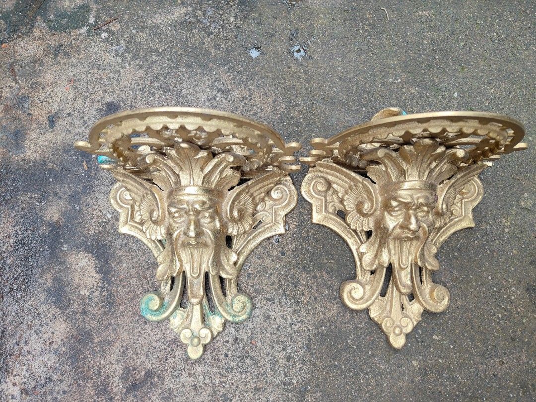 Matrial besi Kuningan, Antik, Pajangan di Carousell