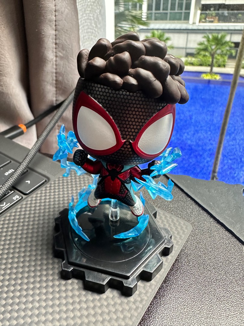 Miles Morales Evolved Suit Cosbi Bobble Head, Hobbies & Toys, Toys ...