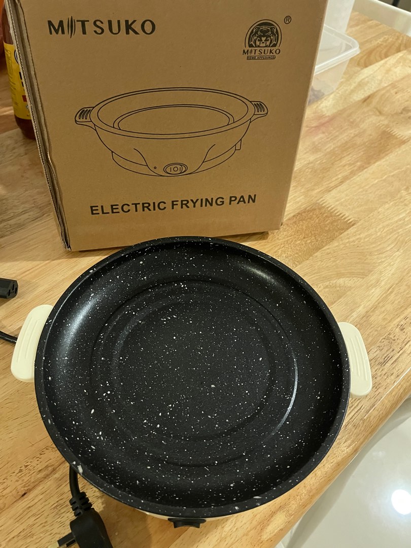 Mitsuko electric frying pan (marble coated), Furniture & Home Living ...
