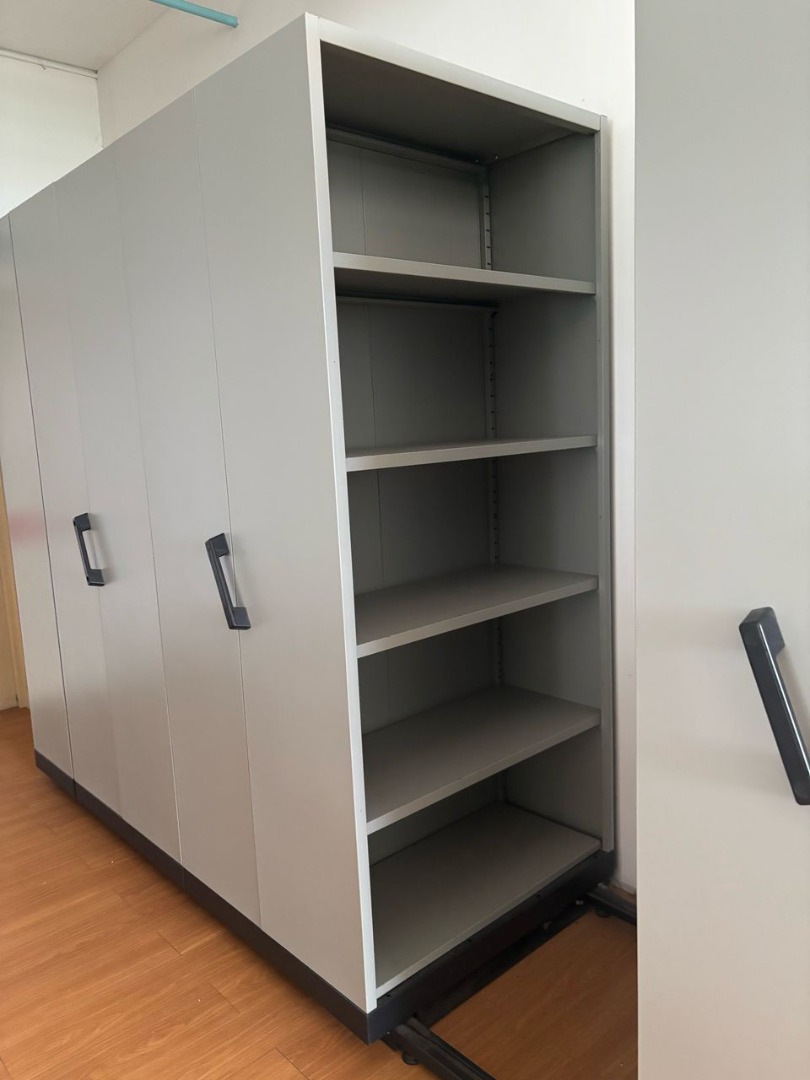 Mobile Compactor 6 Bay, Furniture & Home Living, Furniture, Shelves ...