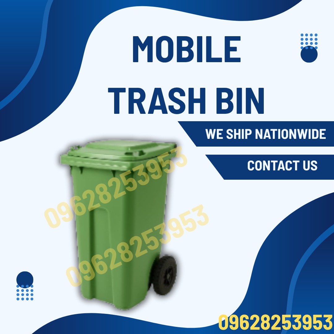 Mobile Trash Bin | Rolling Trash Bin | Rollout Container | Sleek Tilt ...