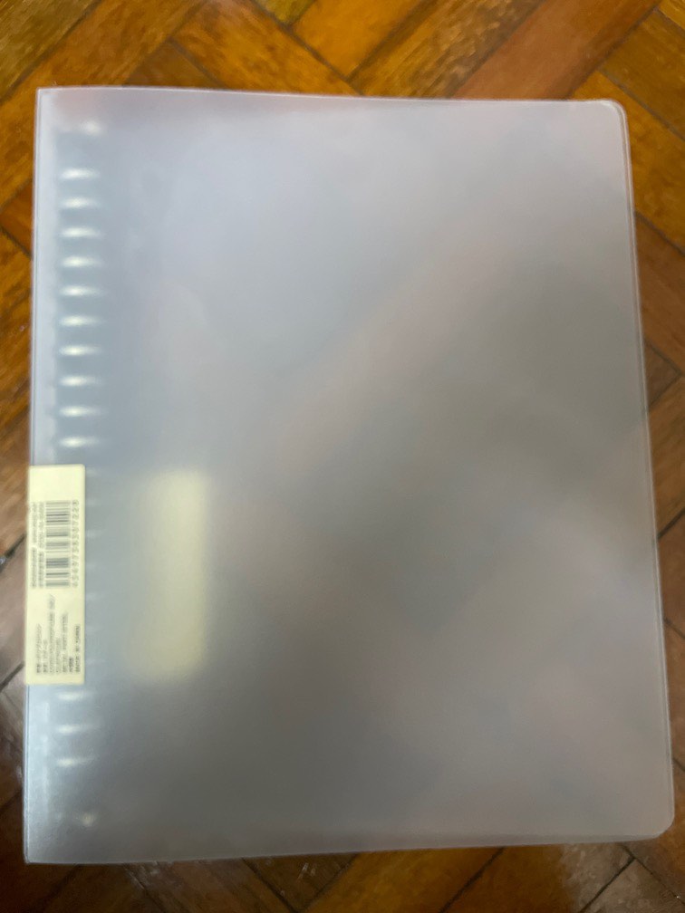 Muji A5 Ring File (20holes), Hobbies & Toys, Stationery & Craft ...
