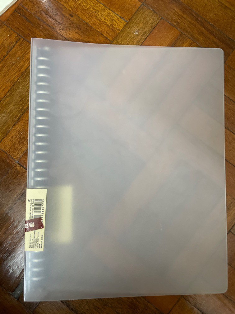 Muji B5 Ring file (20 holes), Hobbies & Toys, Stationery & Craft, Other Stationery & Craft on ...