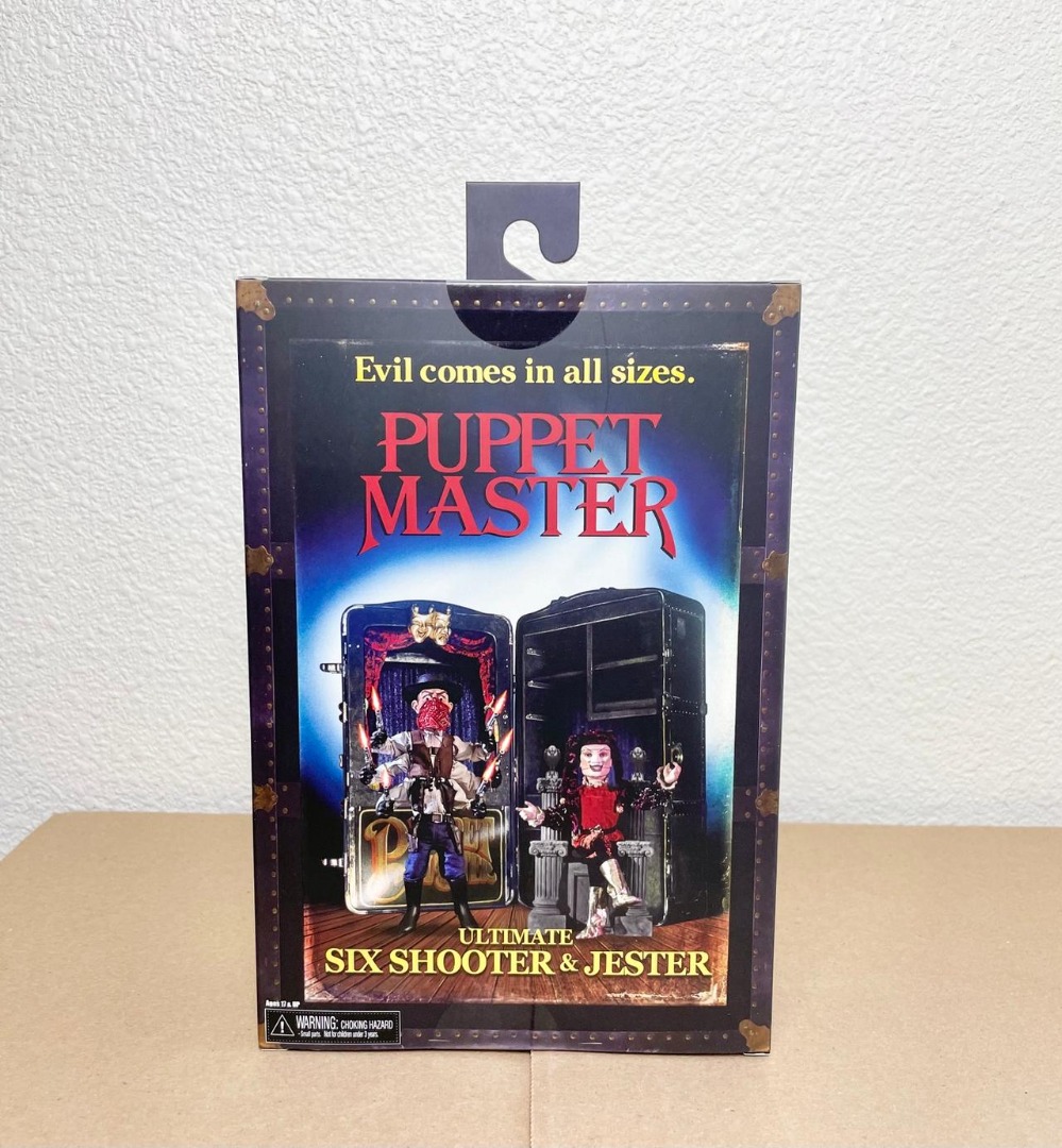 Neca Puppet Master Ultimate Six Shooter & Jester 2-Pack, Hobbies & Toys ...