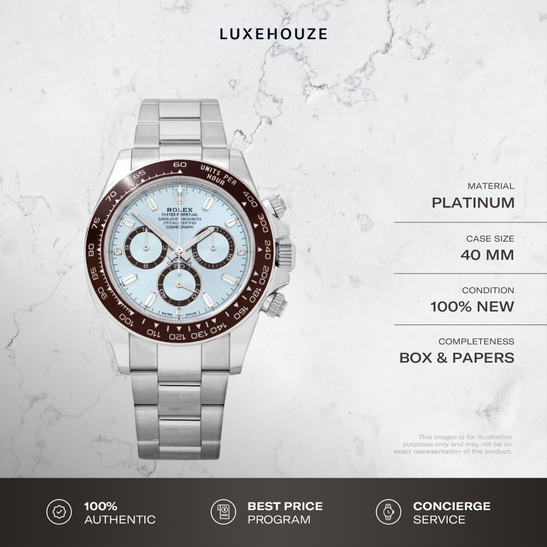 Unworn Apr 2025 Rolex Daytona 126506A 126506 Ice Blue Dial , Luxury ...