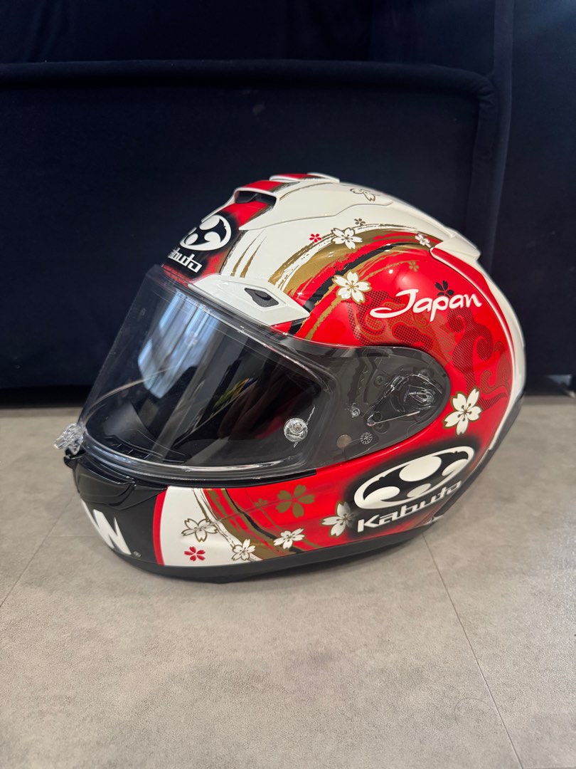 OGK Kabuto F-17 Aleix Japan, Motorcycles, Motorcycle Apparel on Carousell