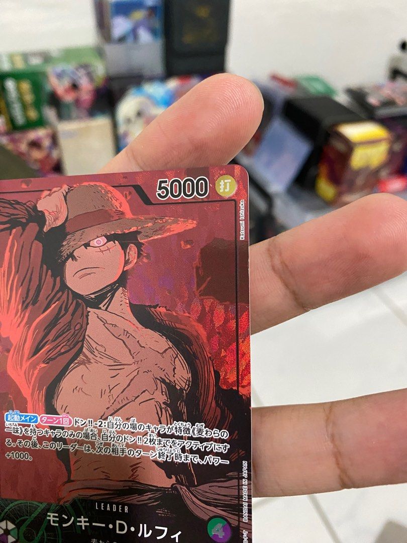 One Piece EB02 Luffy LDR, Hobbies & Toys, Toys & Games on Carousell