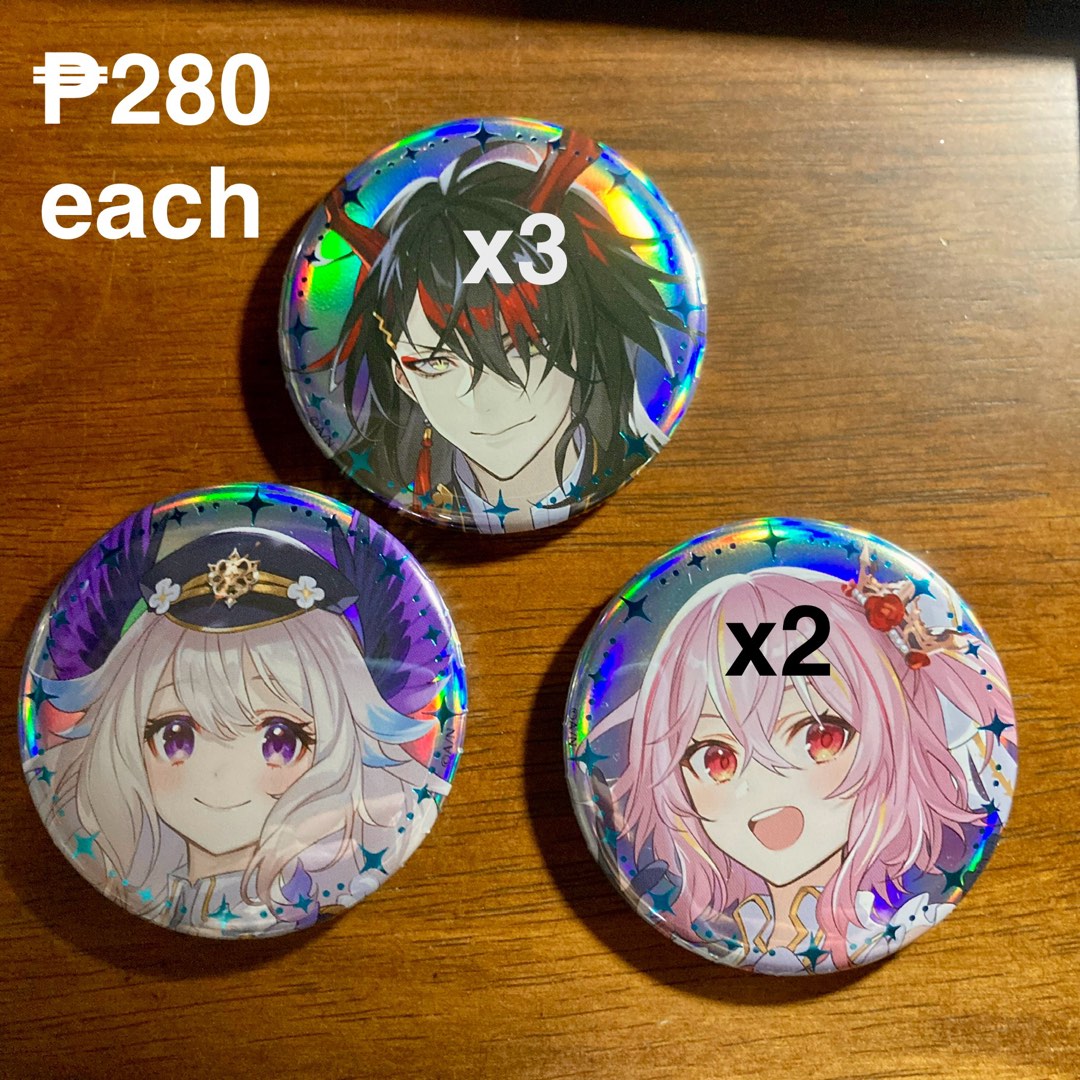 Overture Daytime Stage Vox Enna Rosemi Badge Nijisanji EN, Hobbies & Toys, Memorabilia ...