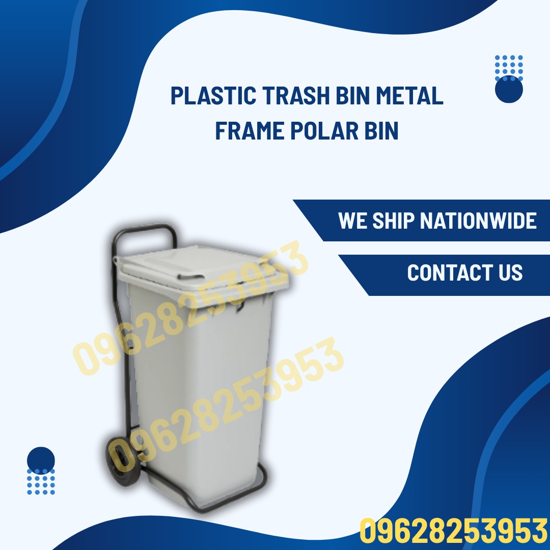 Plastic Trash Bin METAL FRAME POLAR BIN | Cube Truck | Utility Truck ...