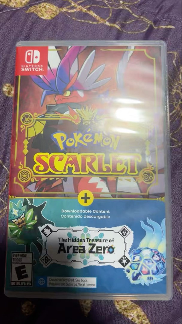 Pokemon Scarlet - Nintendo Switch Game, Video Gaming, Video Games ...