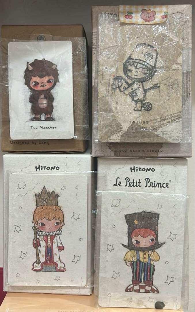 Popmart Hirono Little Prince Echo The Other One - King, Conceited Man ...
