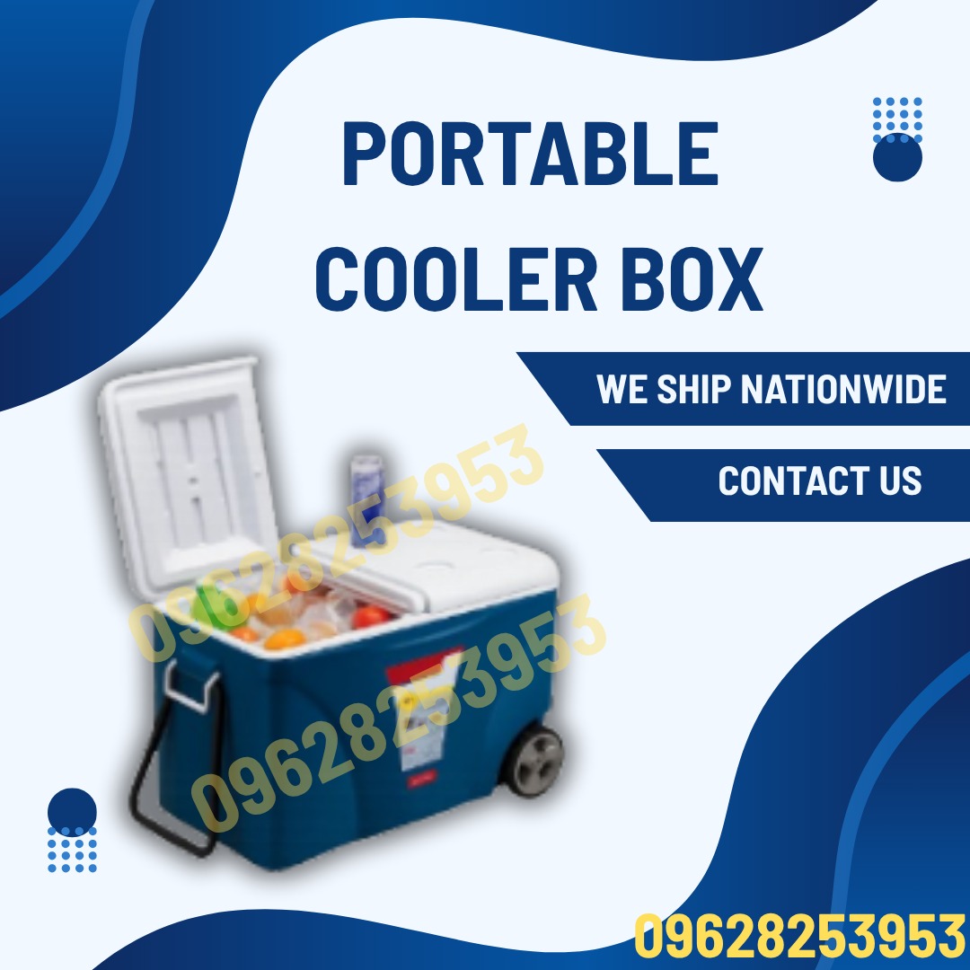 PORTABLE COOLER BOX | Open Marine Coolert | Blue Water Cooler | BLUE ...
