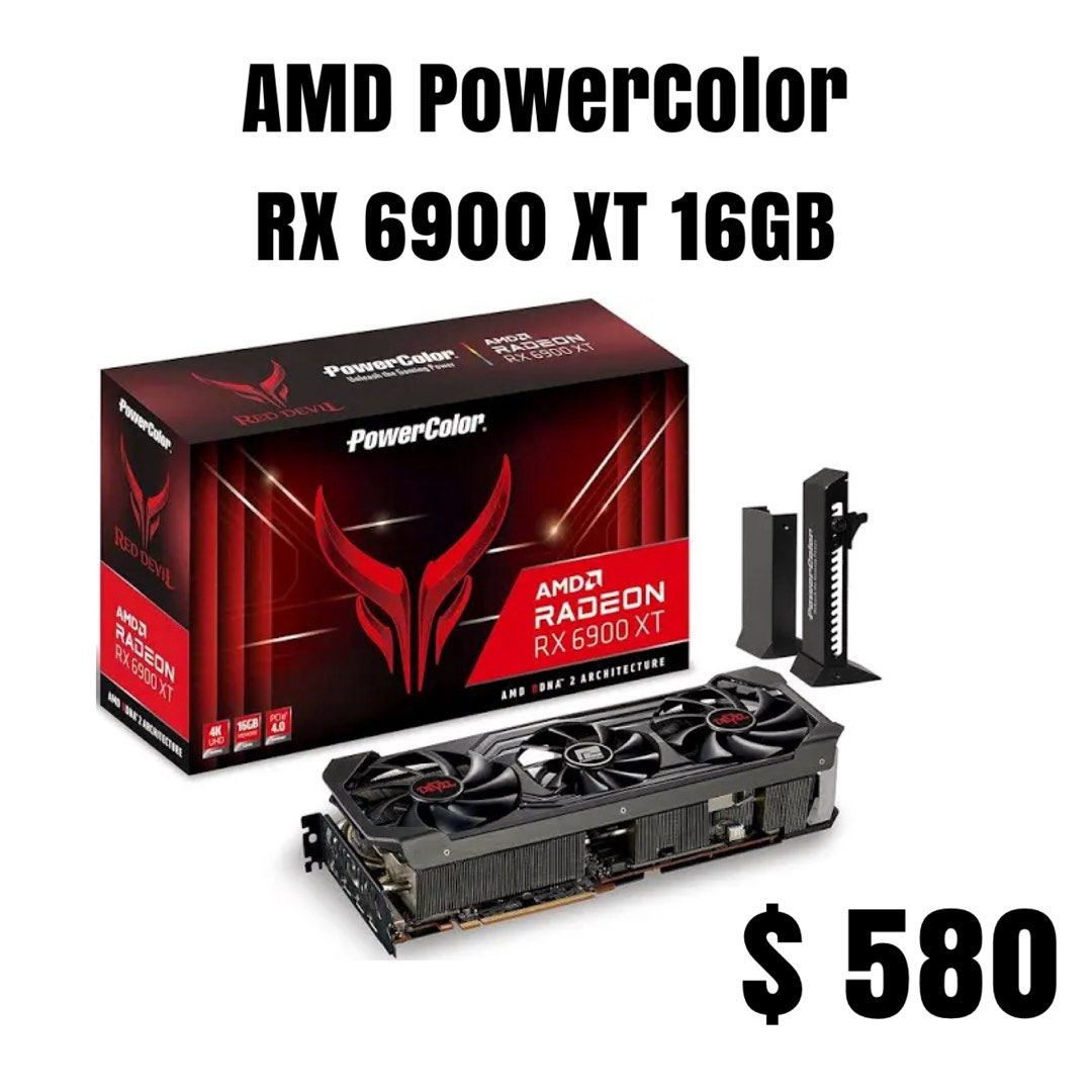 Powercolor Red Devil AMD RX 6900 XT 6900XT 16GB, Computers & Tech ...