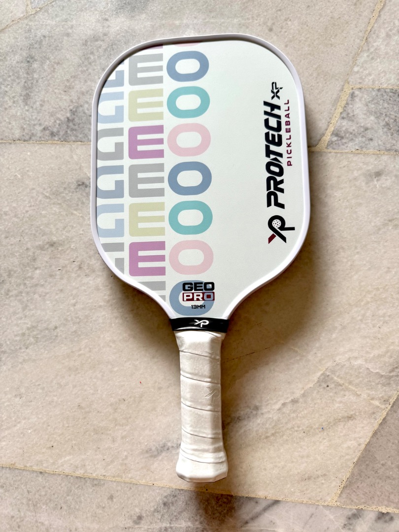 Protech XP GEO"PRO"Pickleball Paddle (Rough Surface)(Beginner), Sports ...