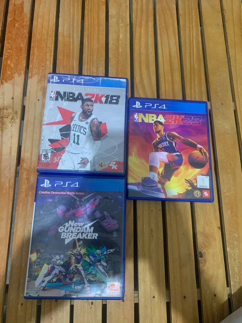 PS4 Games NBA 2k18, NBA 2k23, New Gundam Breaker, Video Gaming, Video Games, PlayStation on ...