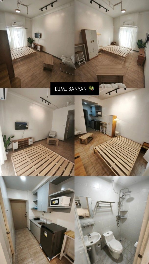 Fully Furnished Studio Condo for Rent GMA MRT Kamuning QC Victoria ...