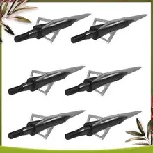 Reliable-100 Grain Archery Heads Broad Head Tips Arrows For Practicing ...