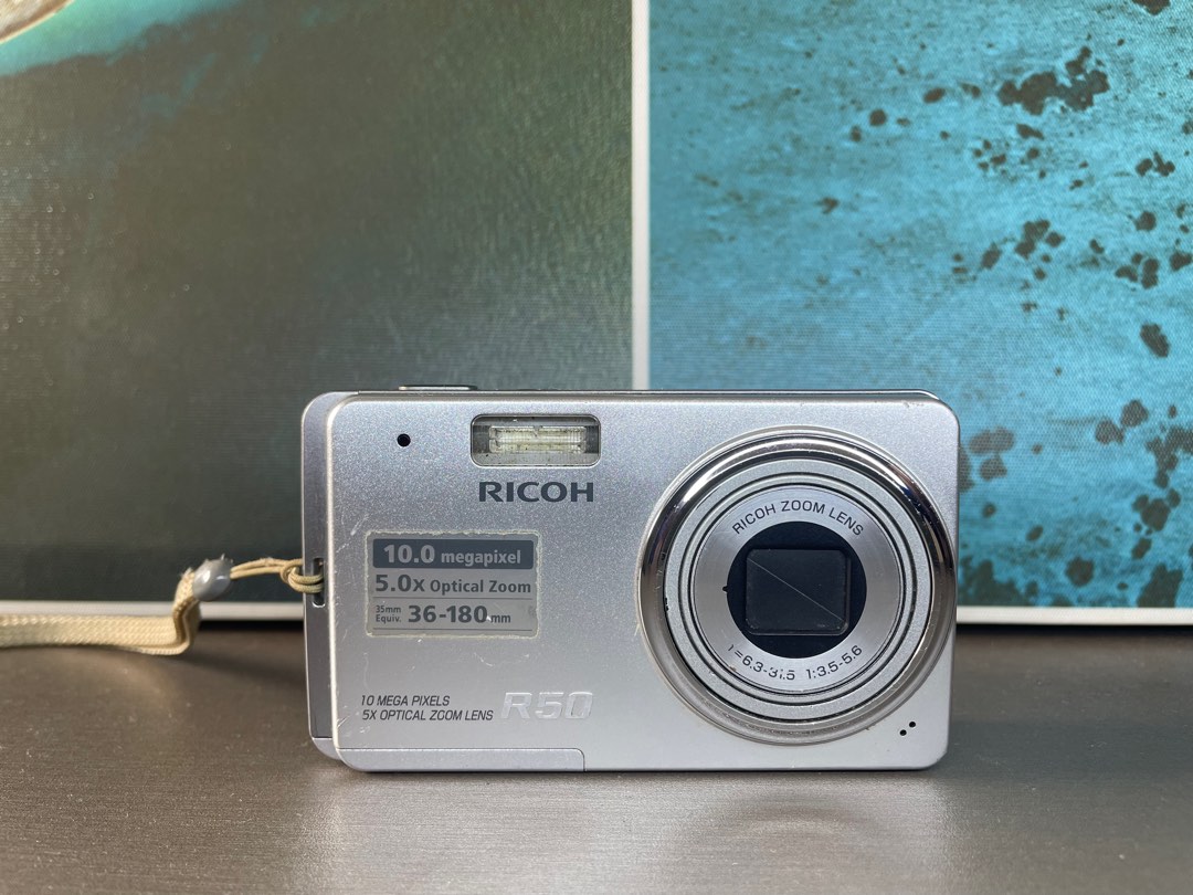 Ricoh R50 Digital Camera Silver, Photography, Cameras on Carousell