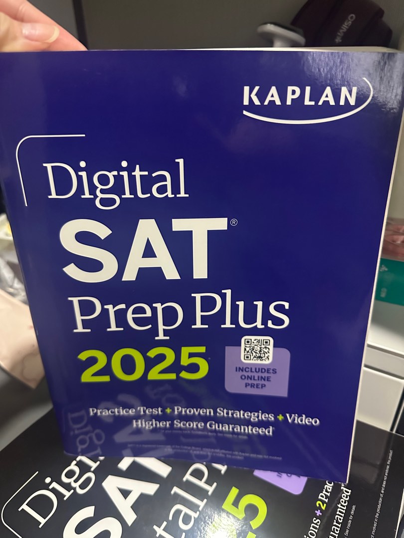 SAT Prep Plus 2025, Hobbies & Toys, Books & Magazines, Textbooks on ...