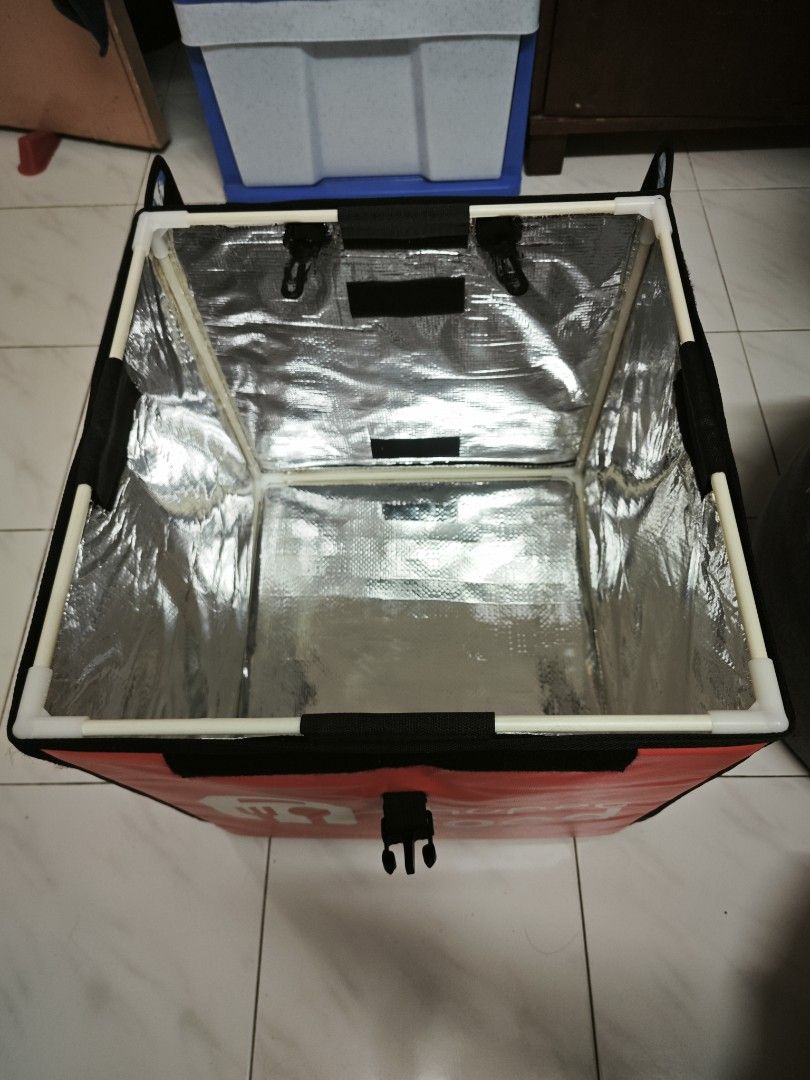 Set Lengkap Beg Shoppee Food (Beg Delivery SF), Motorbikes on Carousell