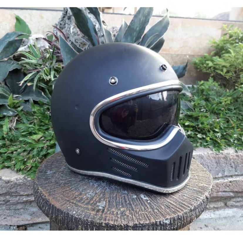 Simpson M30 Retro Classic Bobber Fullface custom Helmet, Auto ...