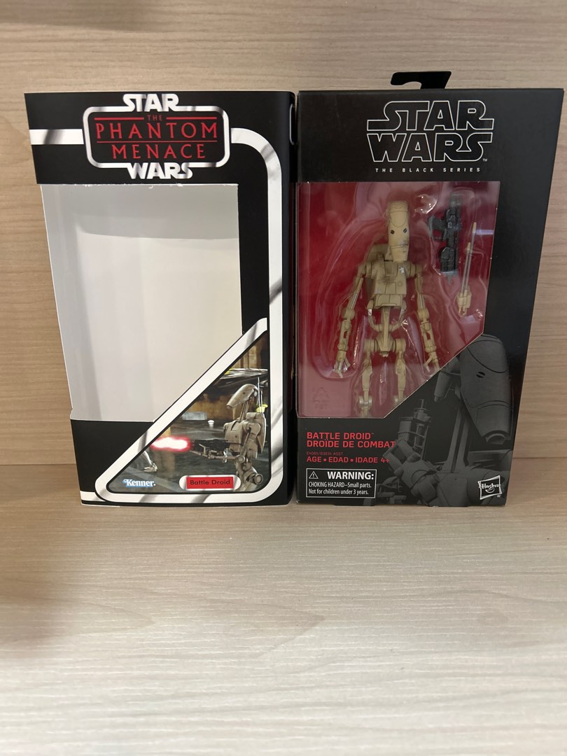 Star Wars Black Series 6 inch Battle Droid with free custom cover ...