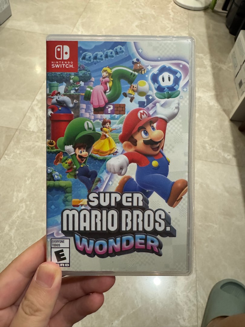 Super Mario wonder switch card, Video Gaming, Video Games, Nintendo on ...