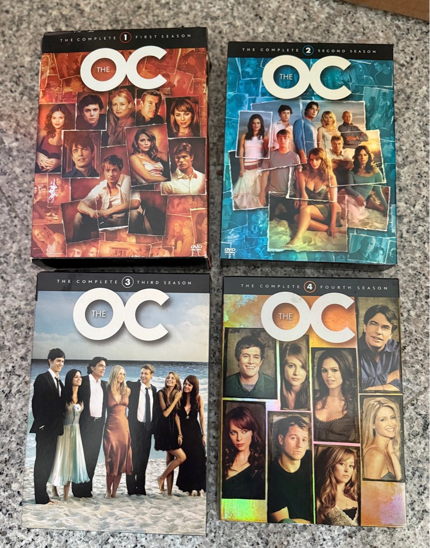 The O.C. DVD (Seasons 1 - 4), Hobbies & Toys, Music & Media, CDs & DVDs on Carousell