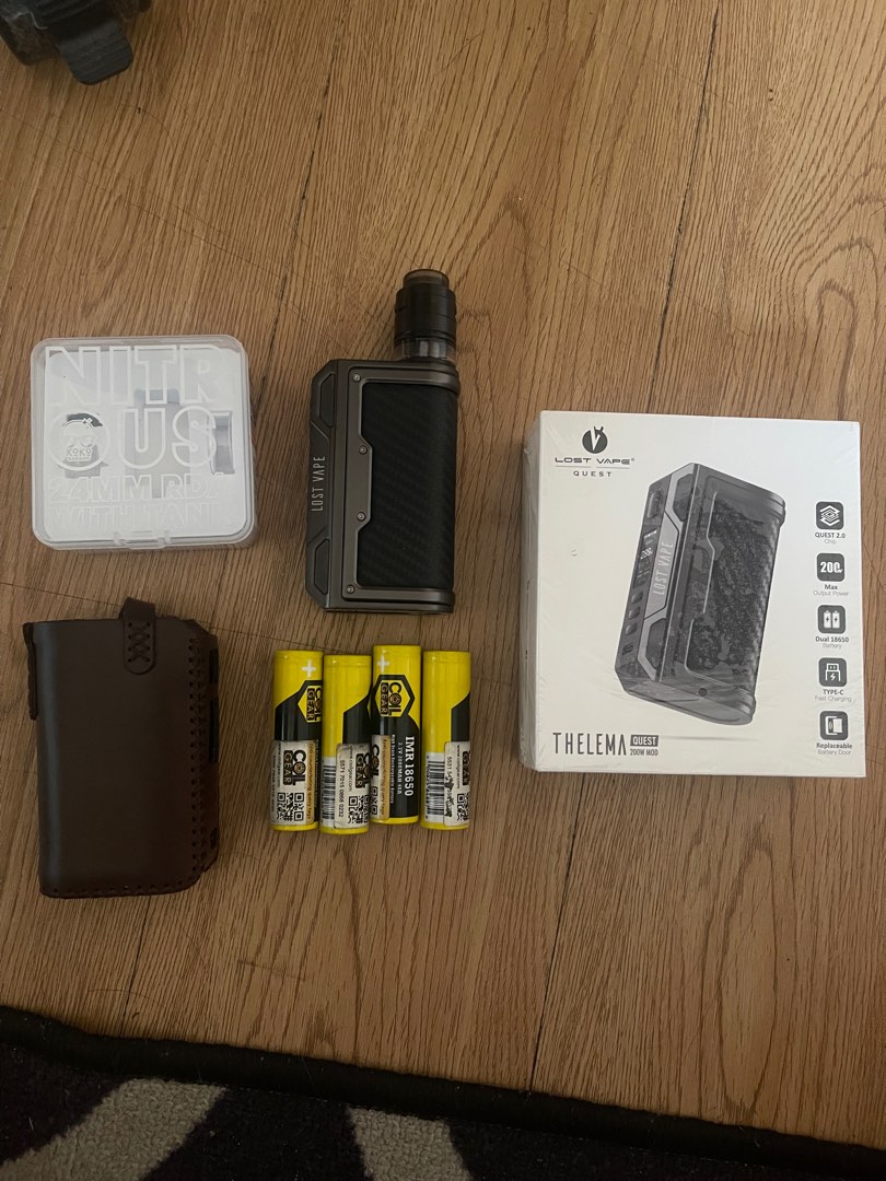 Thelema Quest Vape Vaporizer Rokok Elektrik, Telepon Seluler & Tablet ...