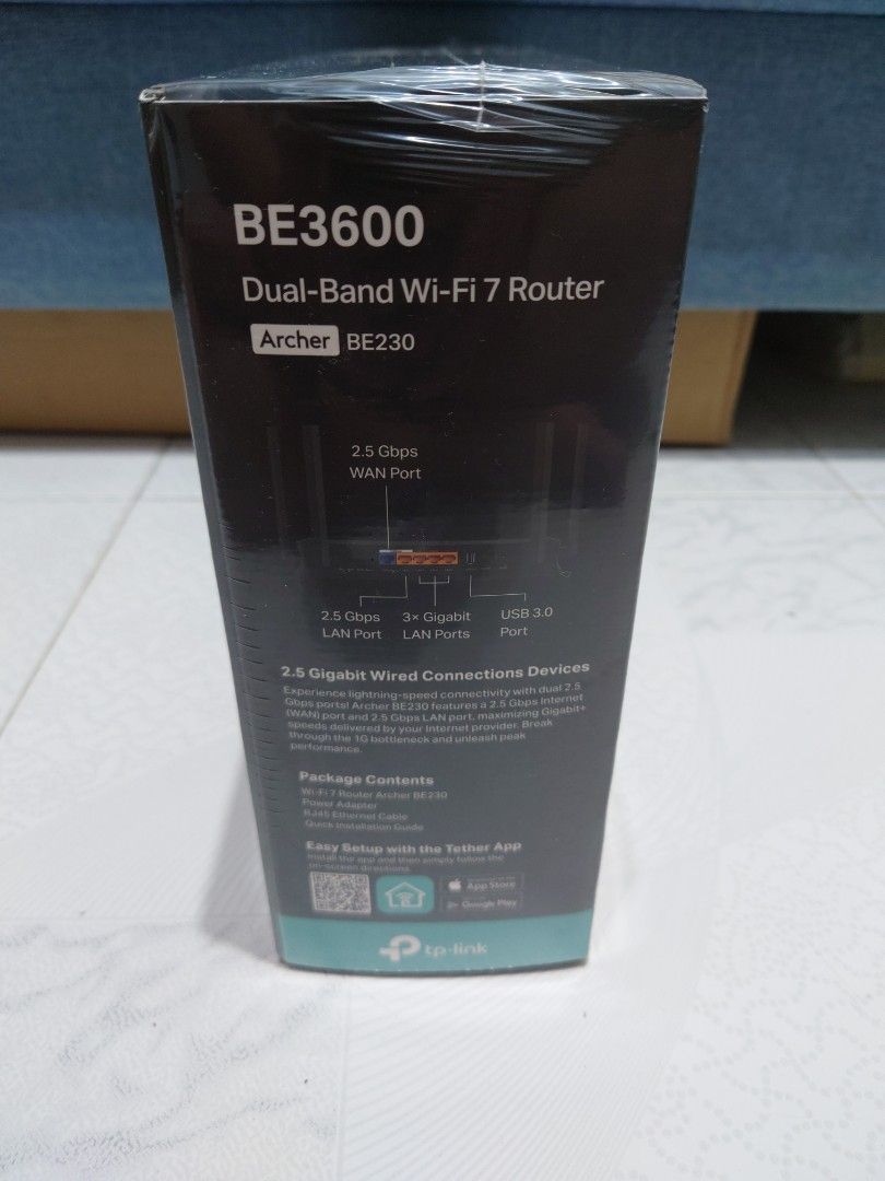TP Link Router BE3600 Wifi 7, Computers & Tech, Parts & Accessories ...