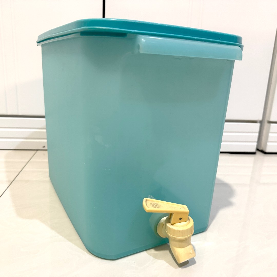 Tupperware Brand 8.7L Rectangular Water Dispenser, Furniture & Home ...