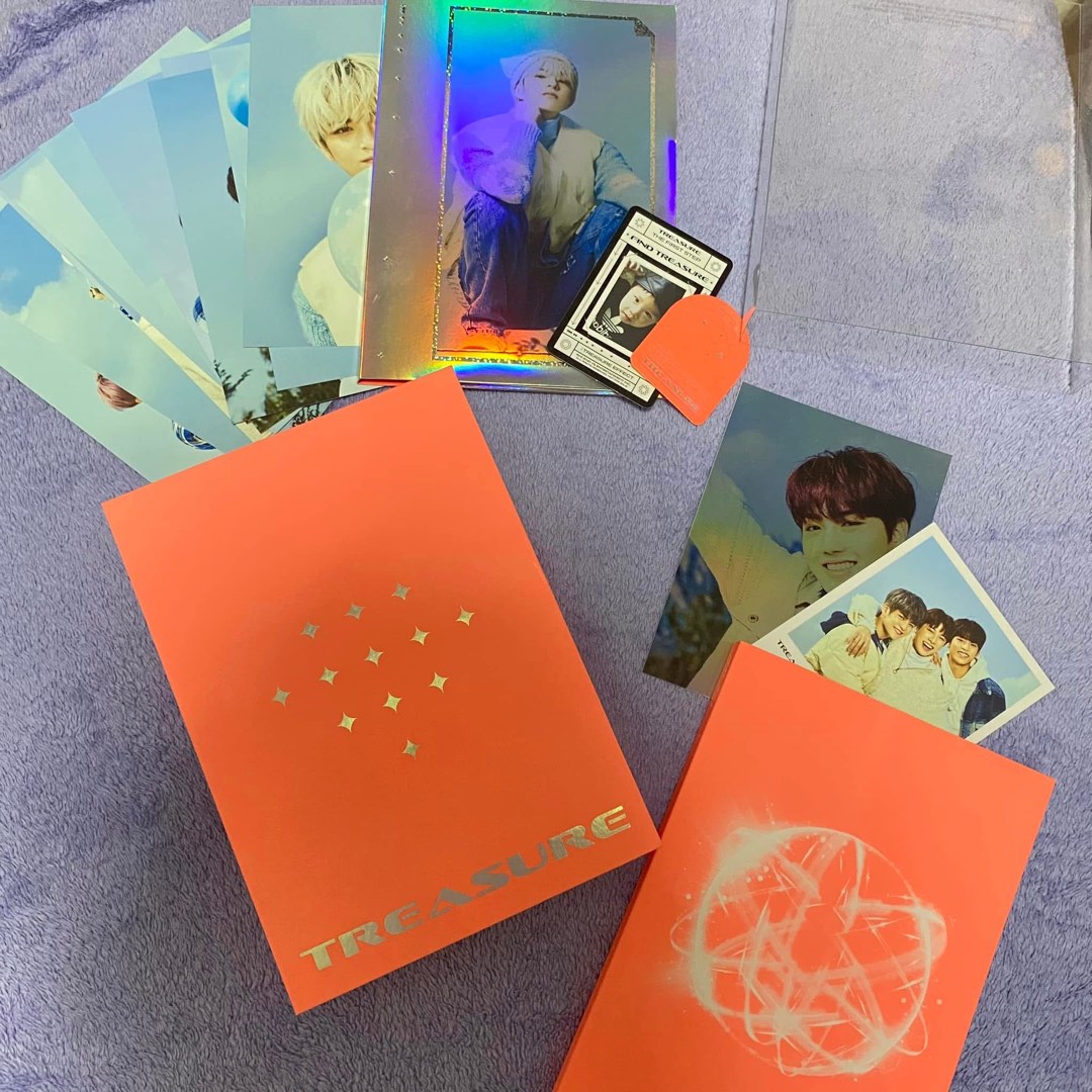 UNSEALED Treasure 1st Album The First Step: Treasure Effect (Orange ...