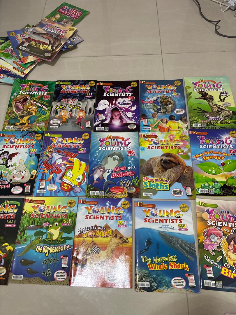 [URGENT HELP CLEAR] Young Scientists MANY, Hobbies & Toys, Books ...