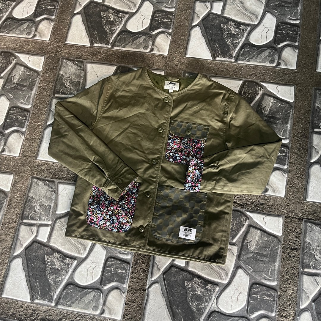 Vans x Liberty Jacket, Women's Fashion, Coats, Jackets and Outerwear on ...