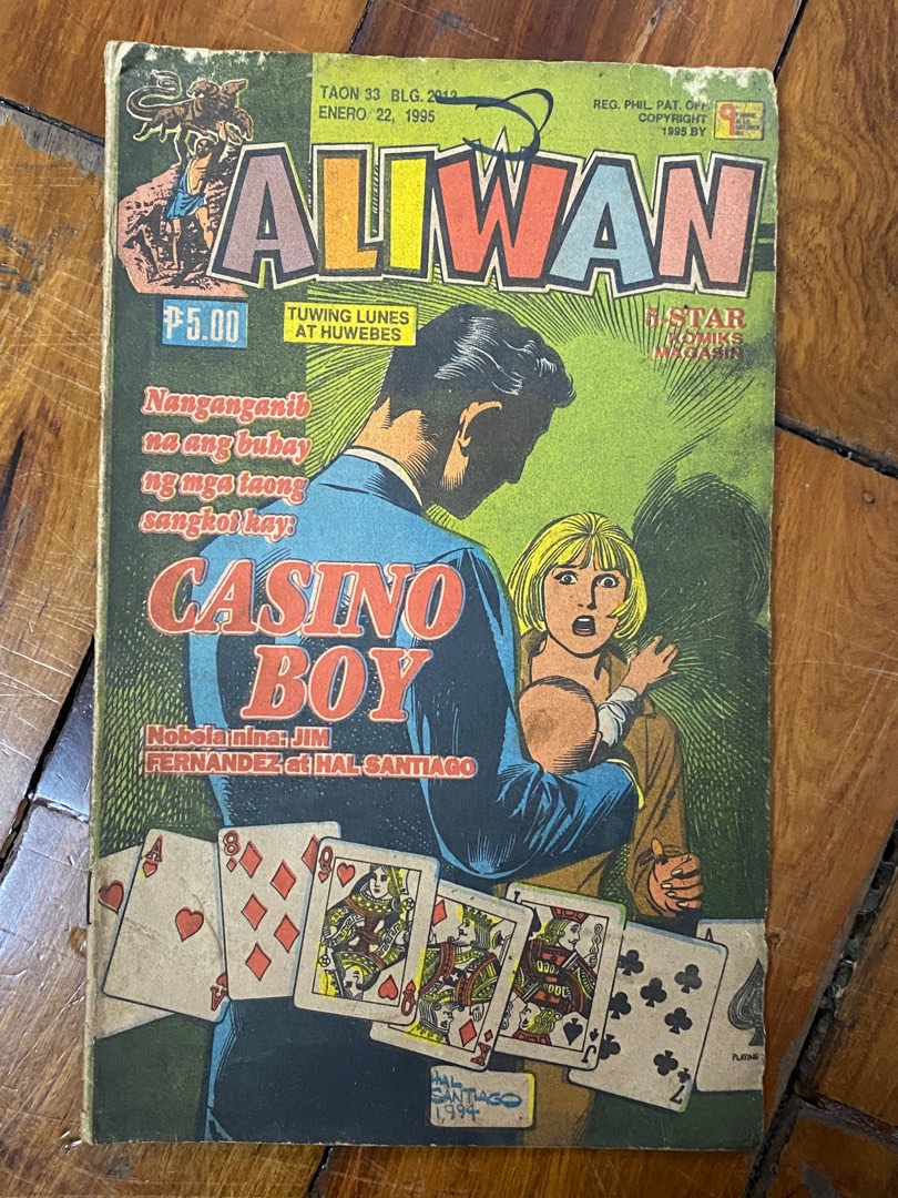 VINTAGE - ALIWAN 5 Star Komiks Magazine - House Of Horror - Vic Poblete ...