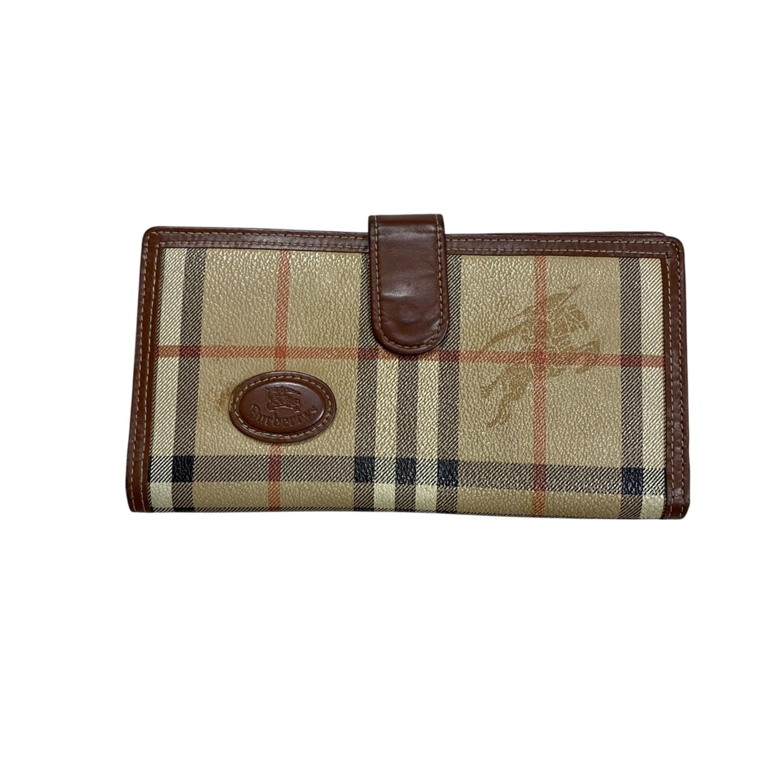 Vintage Burberry London Novacheck Wallet, Barang Mewah, Tas & Dompet di ...